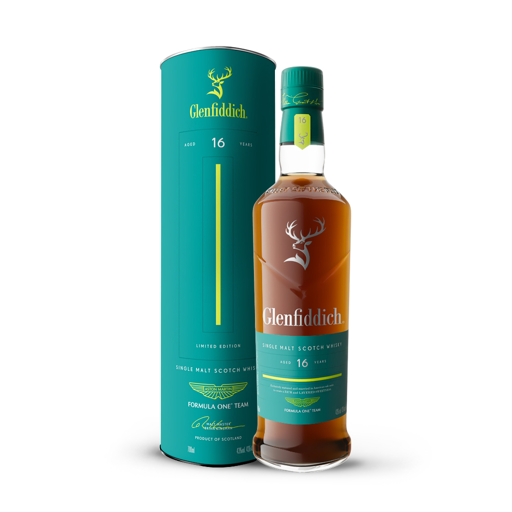 Glenfiddich Aston Martin Formula One Team 16 Year Old Limited Edition ...